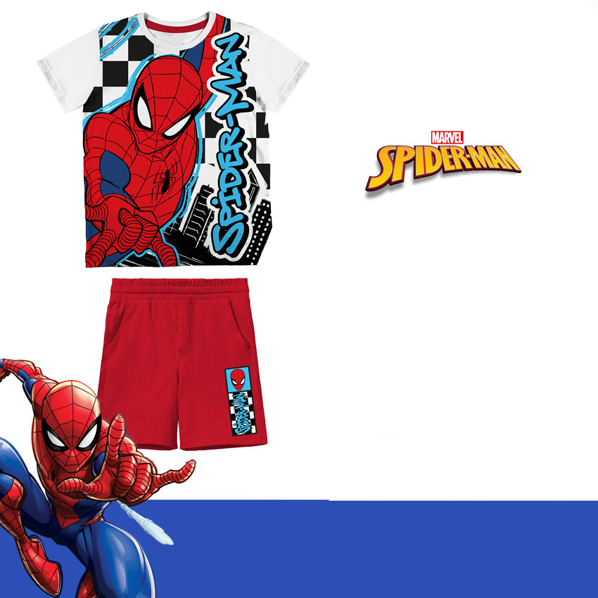 Completo Spiderman Bimbo 3-10a Disney Cod. MV72M4155
